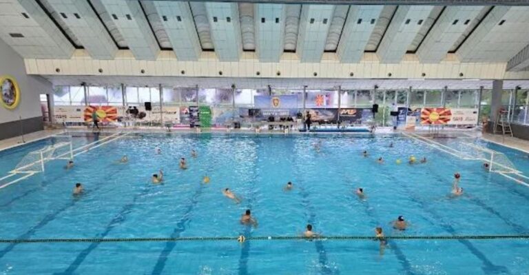 Пливачите можат да здивнат, реновирањето на базенот во Карпош е ...